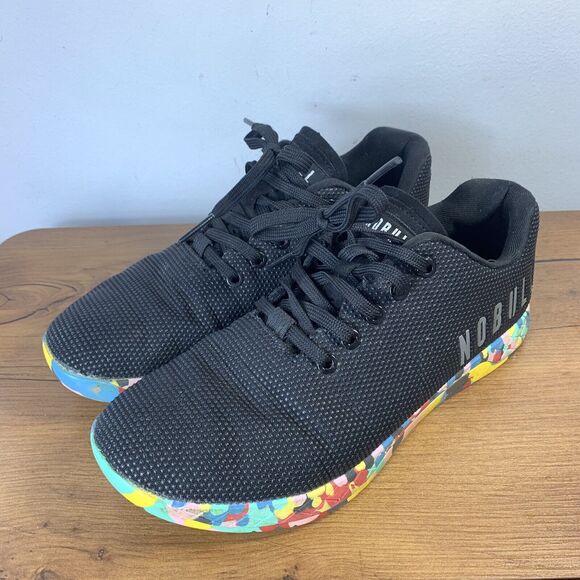 NOBULL | Shoes | Nobull Mens 85 Womens Black Wild Impact Sneakers ...